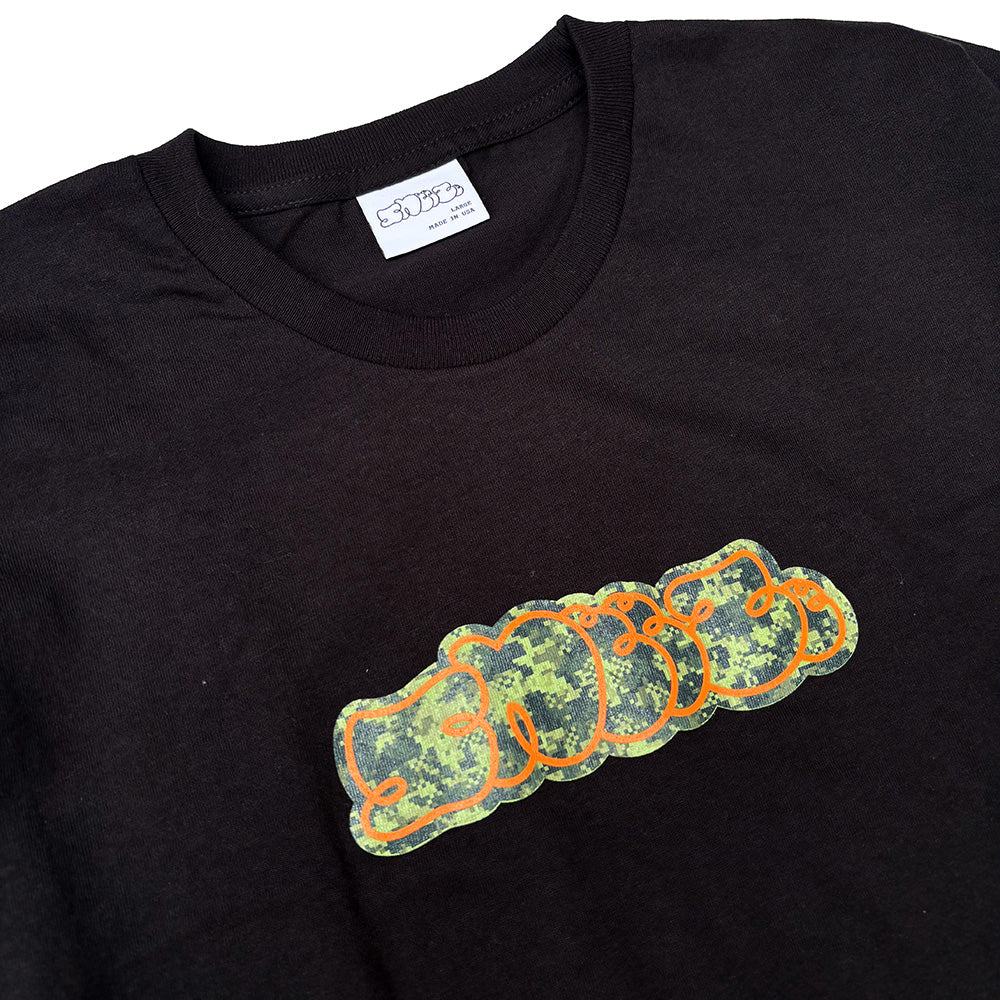 SNEEZE MAGAZINE Camo Logo S/S Tee – Delicious Sendai